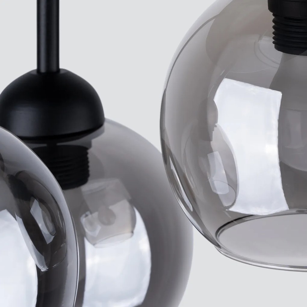 Sollux Lighting Lustr ALINO 3 černý