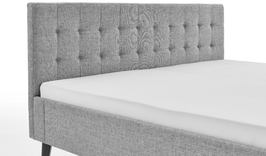 MEISE MÖBEL Čalouněná postel EMPIRE 180x200cm šedá 2161-10-5000