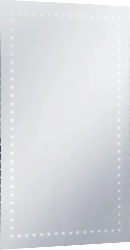 vidaXL Koupelnové nástěnné zrcadlo s LED osvětlením 60 x 100 cm [144713]