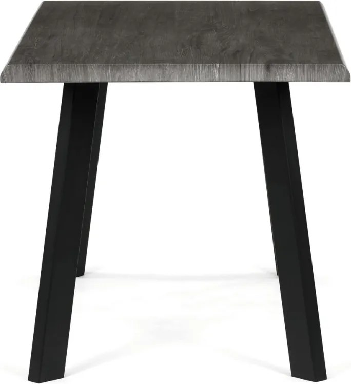 Jídelní stůl HT-F4514 GREY, mdf, šedý dub (140 x 80) cm Šedá