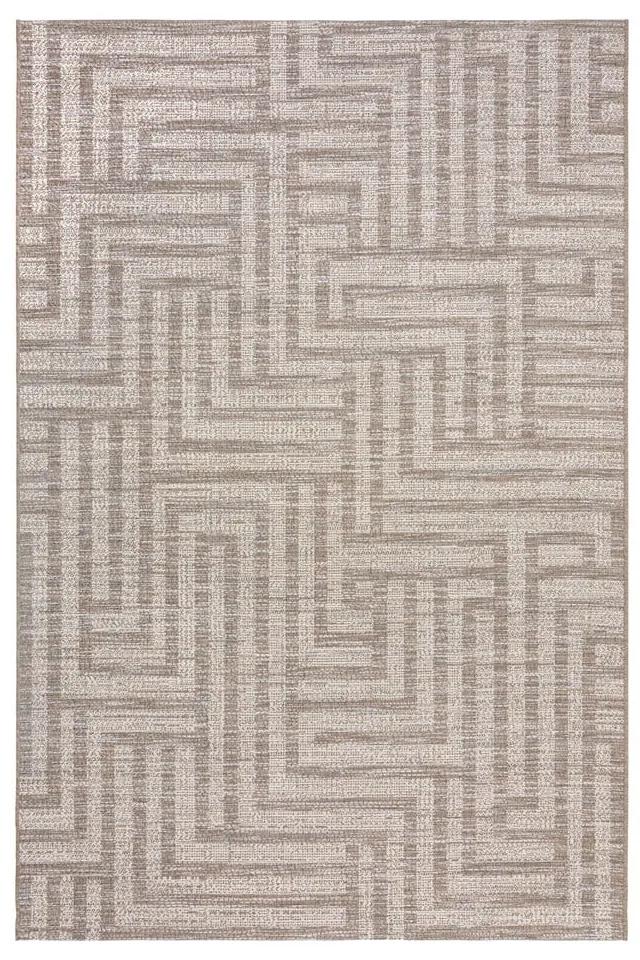 Šedo-béžový venkovní koberec 170x120 cm Salerno - Flair Rugs