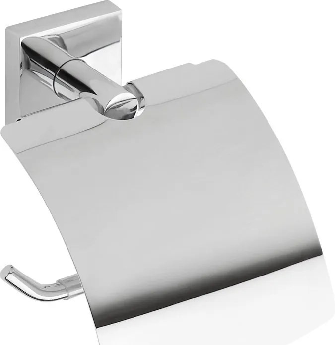 Sapho Sapho, X-SQUARE držák toaletního papíru s krytem, chrom, XQ700