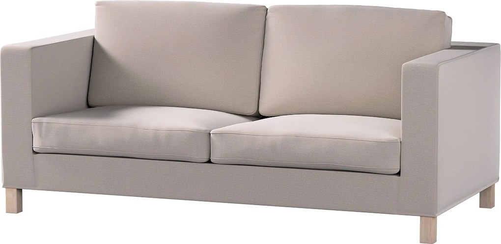 Potah na pohovku IKEA Karlanda rozkládací, krátký barva béžová látka sametová
