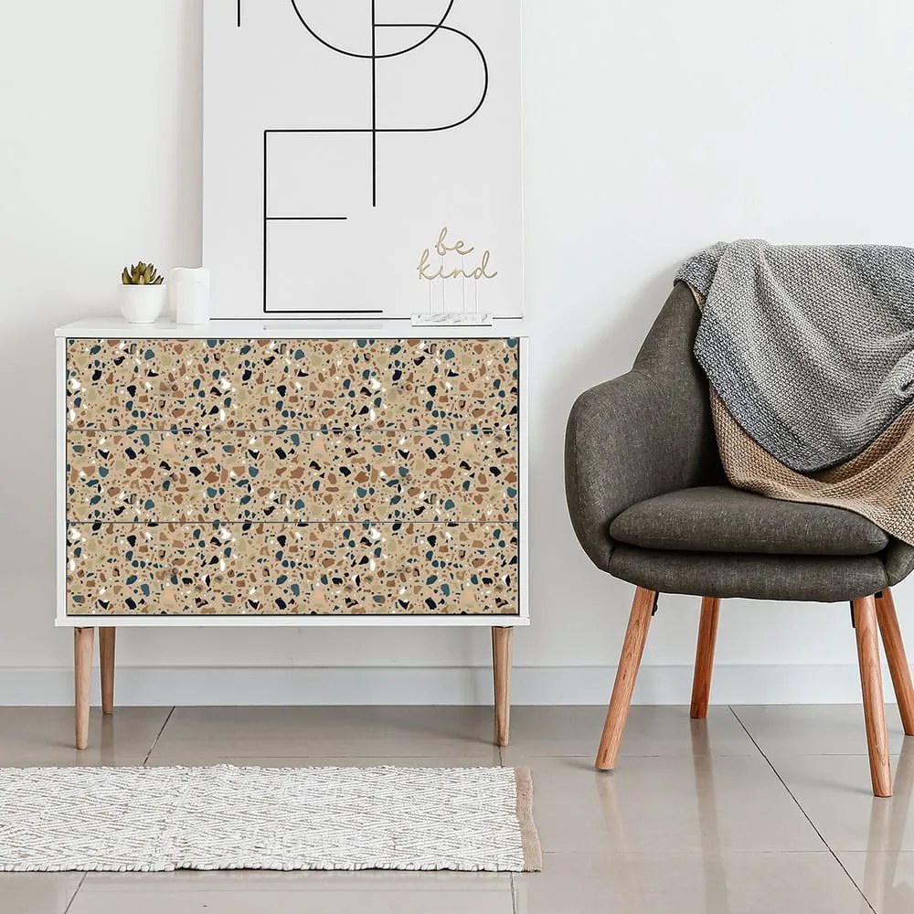 Samolepka na nábytek 60x40 cm Terrazzo Sevilla – Ambiance