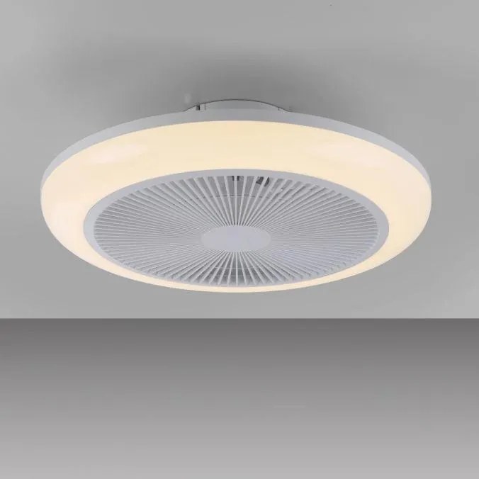 LD 14623-16 LED stropní svítidlo s ventilátorem BRANDA bílé RGB CCT, RGB/3000-6500K - JUST LIGHT