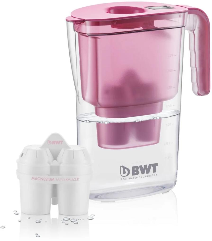 BWT Filtrační konvice VIDA barevná 2,6 l Barva: růžová