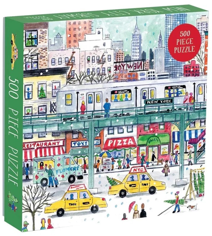 Galison Puzzle V newyorském metru 500 dílků
