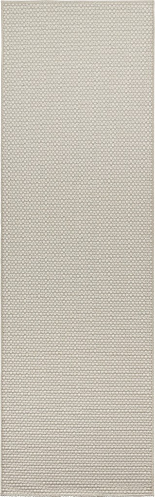 BT Carpet, Běhoun Nature 104270 Ivory – na ven i na doma, 80x250, bílá, chodba / předsíň
