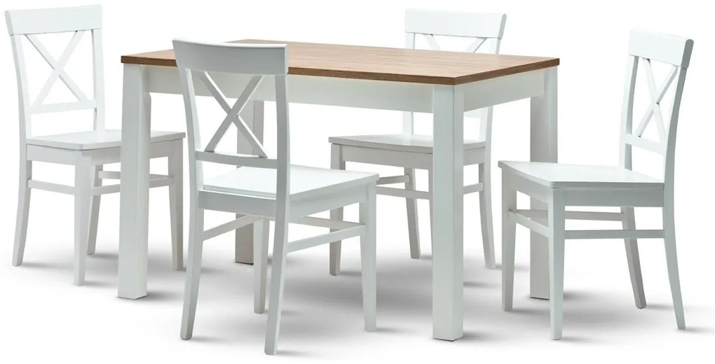 Stima Stůl CASA MIA VARIANT 140x80 cm dub gladstone wengé