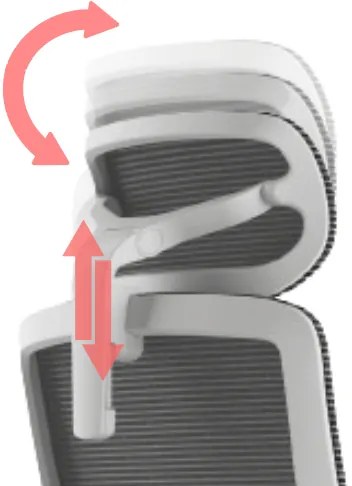 MERCURY Ergonomická kancelářská židle TIANA - šedá síťovina / zelená látka