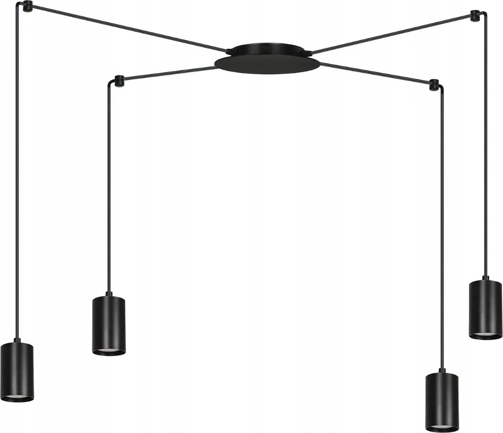 Závěsná Lampa lustr Emibig 4xGU10 30W Traker