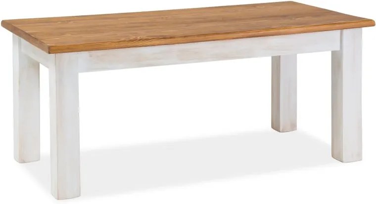MAXIVA Konferenční stolek - POPRAD, medová borovice/bílá borovice