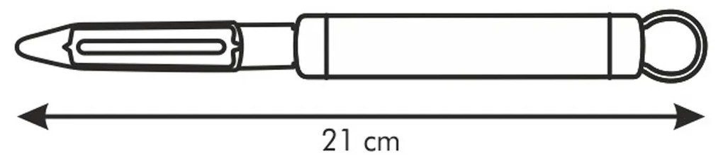 TESCOMA Škrabka s podélnou čepelí PRESIDENT