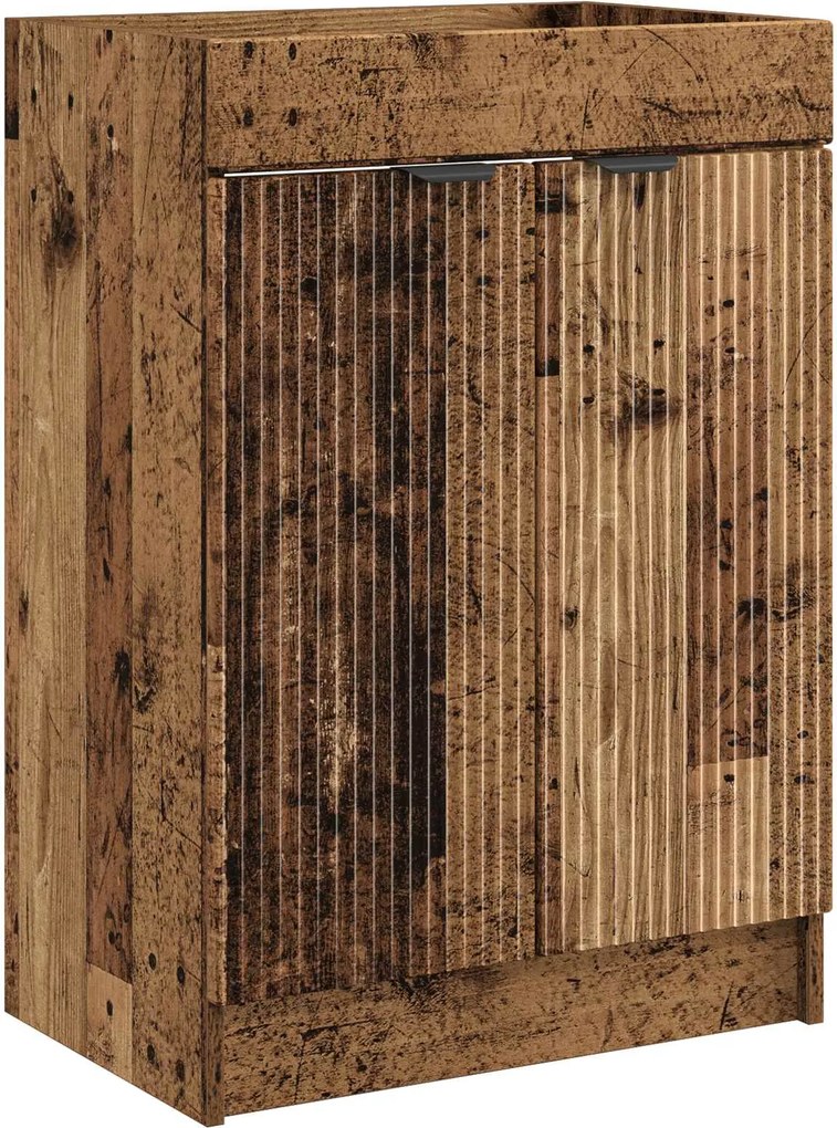 Sada koupelnového nábytku Staré dřevo 56 x 37,5 x 81 cm 3404152