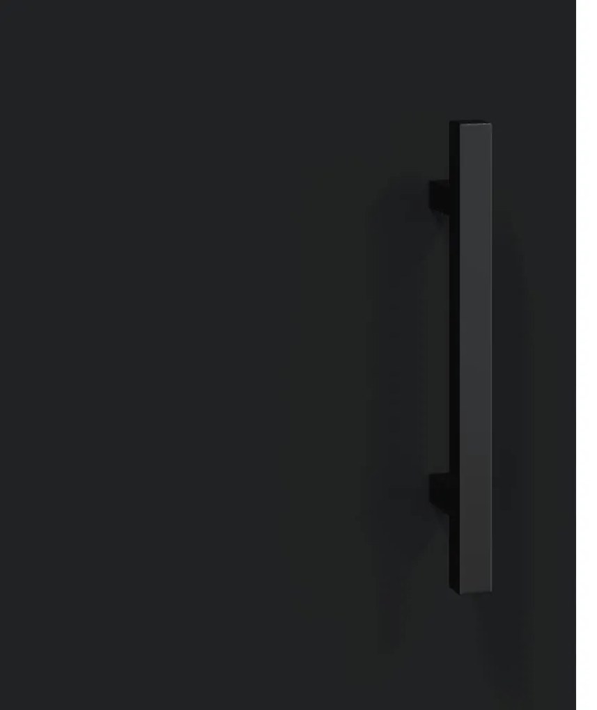 Skříň highboard černá 34,5 x 34 x 180 cm kompozitní dřevo,  3199322