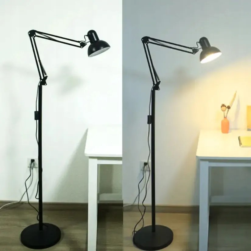 BERGE LED stojací lampa E27 185cm - BERLIN