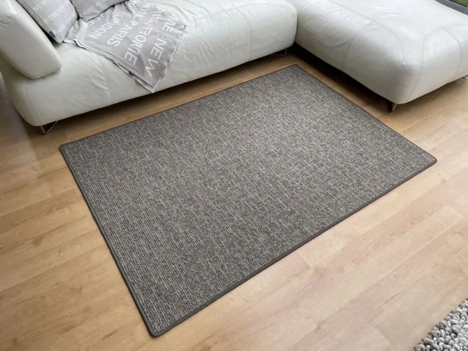 Vopi | Kusový koberec Alassio hnědý - 50 x 80 cm