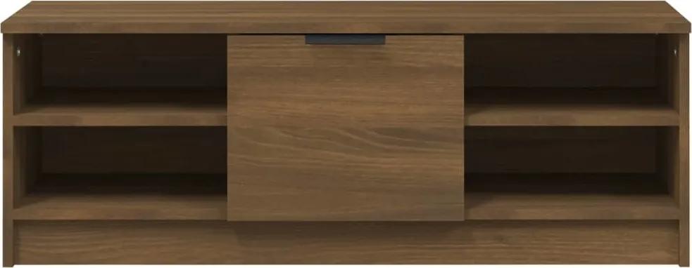 vidaXL TV skříňka 102 x 35,5 x 36,5 cm kompozitní dřevo [817086] Barva: kouřový dub