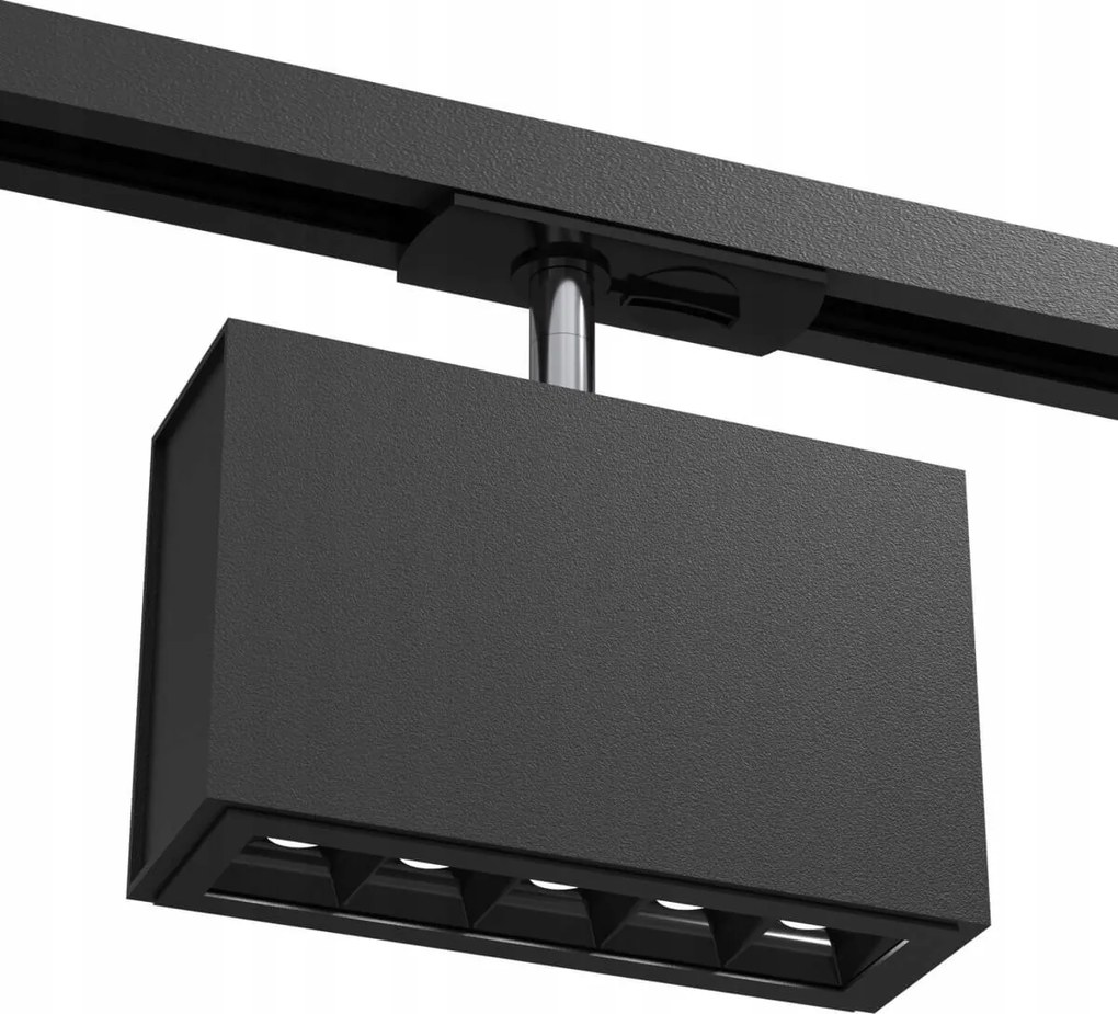 Lampa pro kolejnice Glare 6322 BROSline Led 2W 3000K černá