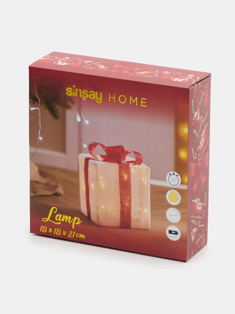 Sinsay - Vánoční LED lampa - bílá