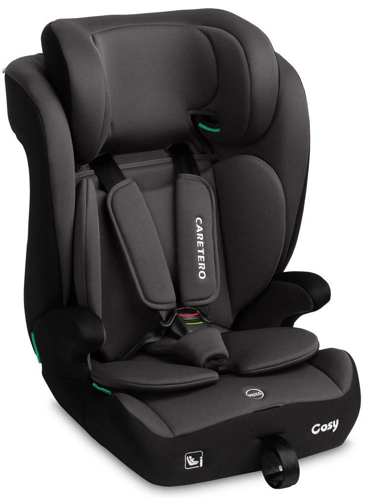Autosedačka CARETERO COSY I-size 76-150 cm Farba: Black