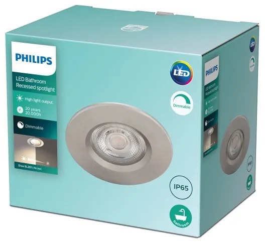 Philips - LED Stmívatelné koupelnové svítidlo DIVE LED/5W/230V 2700K IP65