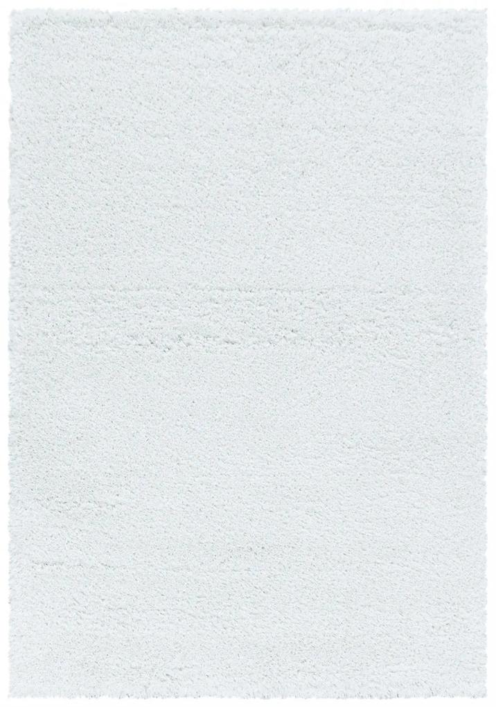Ayyildiz koberce AKCE: 80x150 cm Kusový koberec Fluffy Shaggy 3500 white - 80x150 cm