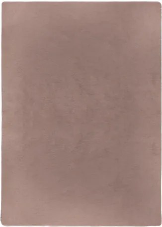 Flair Rugs koberce Kusový koberec Emelia Faux Fur Bergen Blush Pink Růžová - 60x110 cm