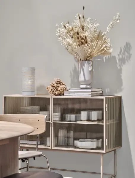 Rustikální stolní lampa Zane 10 bílé