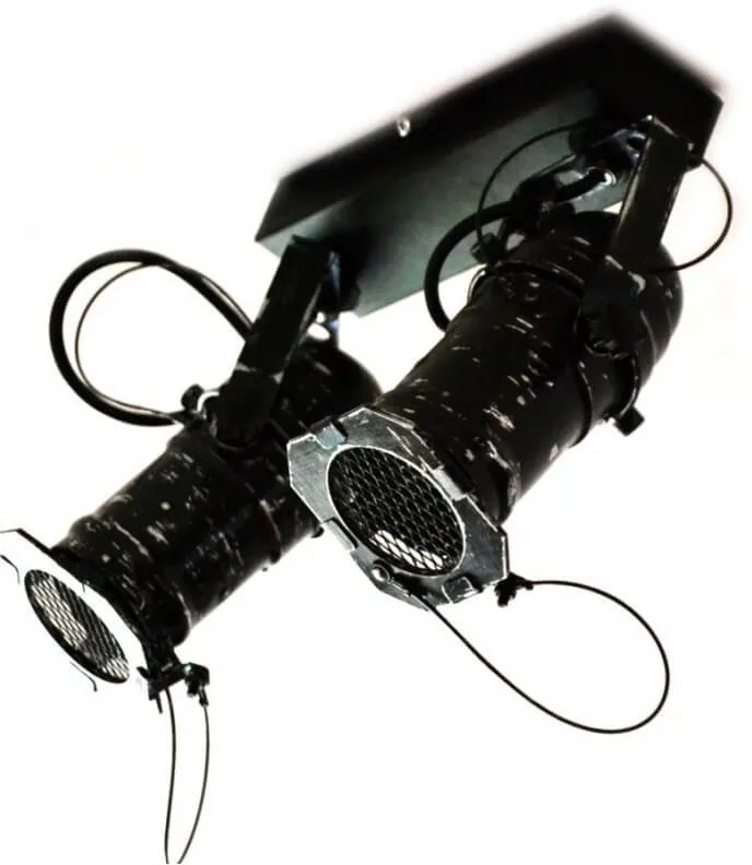 T-BIS Industriální bodovky DRAGON 2P BLACK
