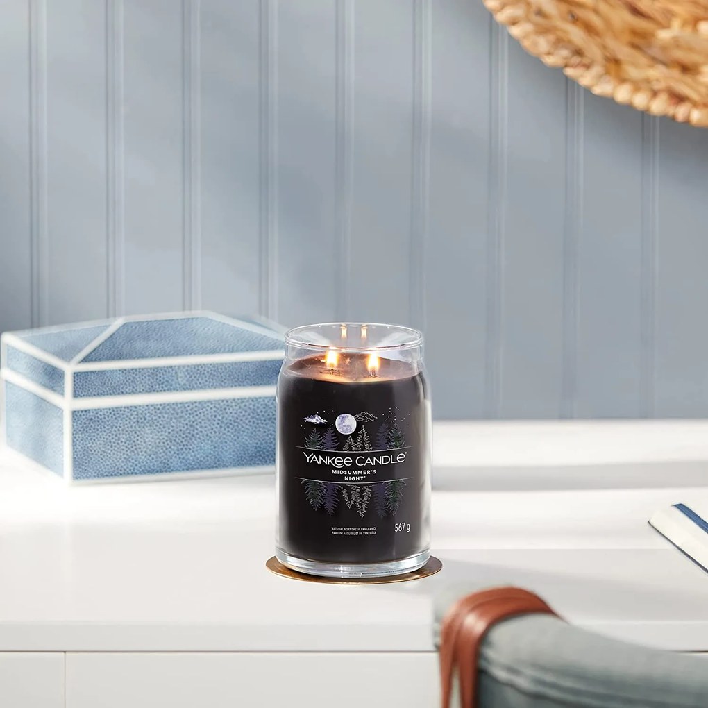 Yankee Candle vonná svíčka Signature ve skle velká Midsummer’s Night  567 g