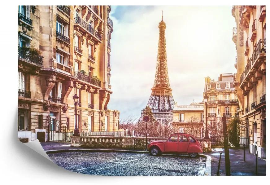 Fototapeta Paříž Eiffelova Věž Strukturální vinyl 368x280