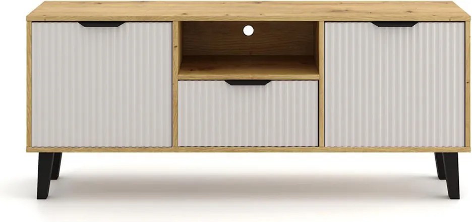 TV stolek Borg Duo 2d1s dub artisan / kašmír