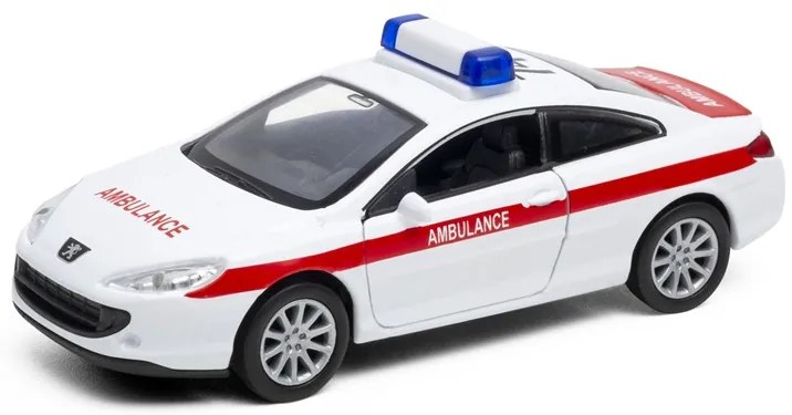Welly Peugeot Coupe 407 AMBULANCE 1:34