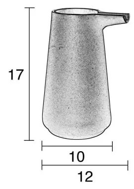 Černý hliníkový džbán Zuiver Farma