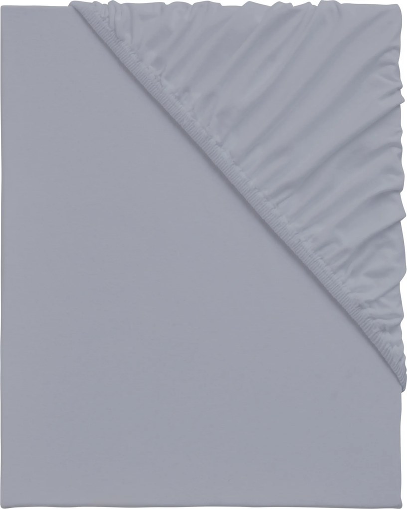 Emma Žerzejové napínací prostěradlo, 140-160 x 200 cm (šedá)