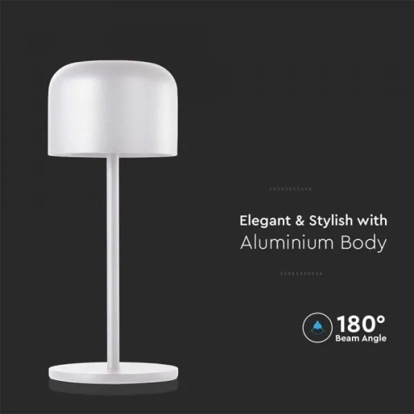 LED Stmívatelná stolní lampa LED/1,5W/5V 2700-5700K IP54 bílá