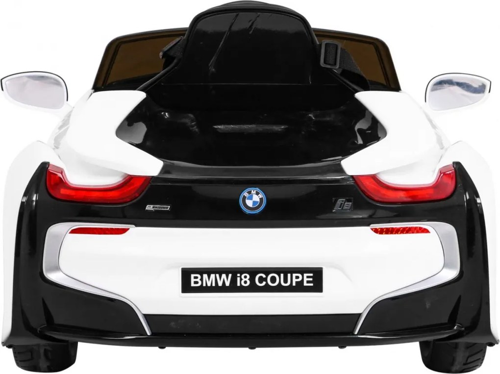 Ramiz Elektrické autíčko BMW i8 Lift bílé + dálkové ovládání