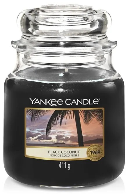 VONNÁ SVÍČKA YANKEE CANDLE BLACK COCONUT 411 g