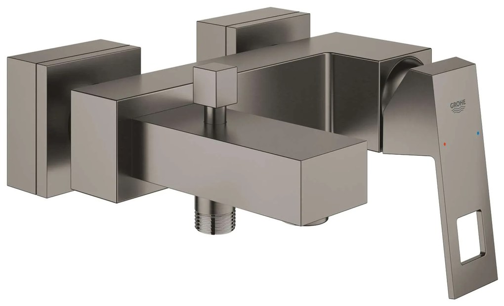 Grohe Eurocube - Vanová baterie, kartáčovaný Hard Graphite 23140AL0