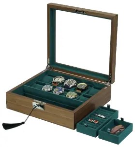 Rothenschild RS-2443-W šperkovnice a box pro 10 hodinek