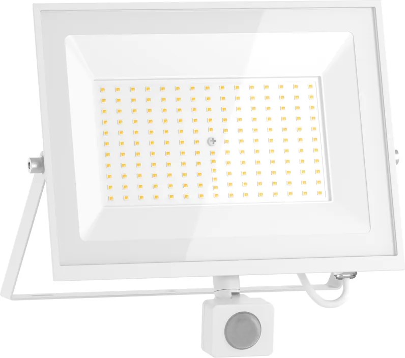 Mexen Luxpro+ LED reflektor s pohybovým senzorem, 100W, neutrální - 4000K, 11000 lm, bílá - L236-100-40-20
