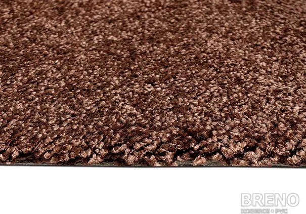 Breno Metrážový koberec KIAMA 48 hnědý, šíře 500 cm, Hnědá