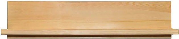Drewmax dřevěná polička 80 cm PK151