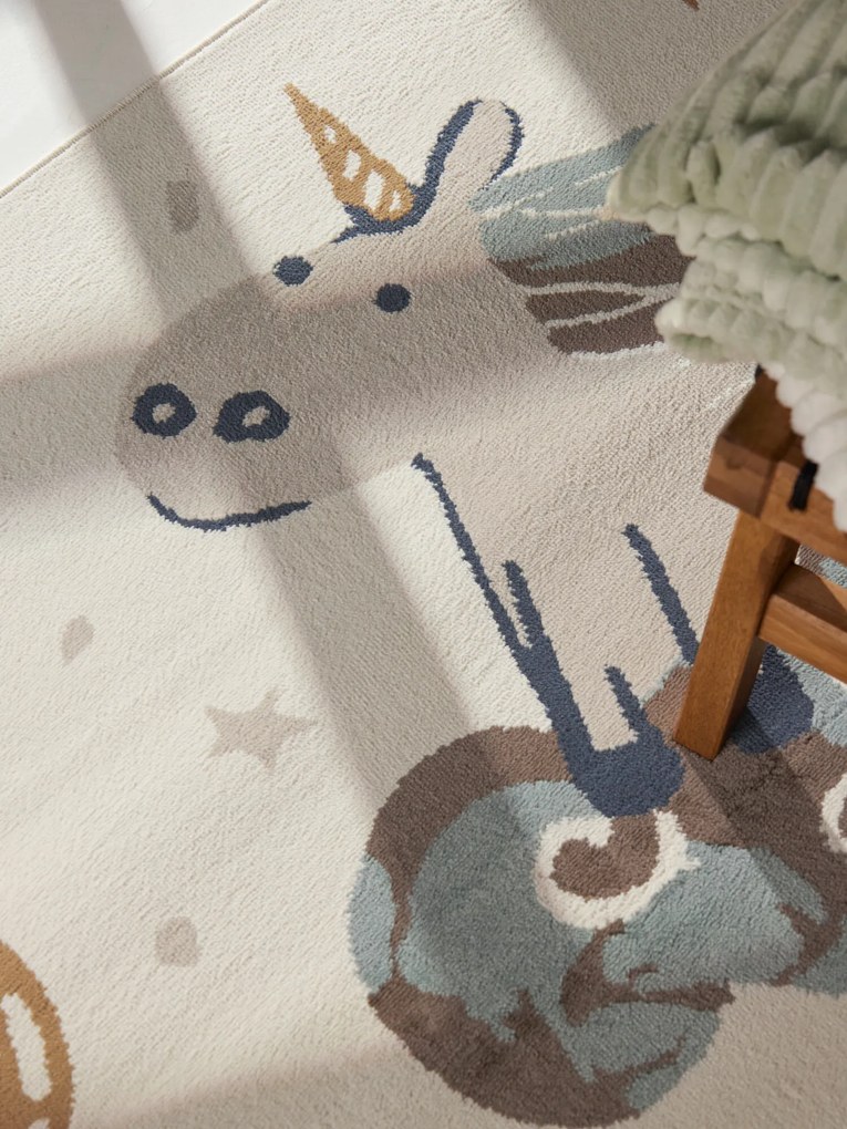 Hanse Home, Dětský koberec Adventures 106413 Cream Multicolor, 120x170, vícebarevná, dětský pokoj