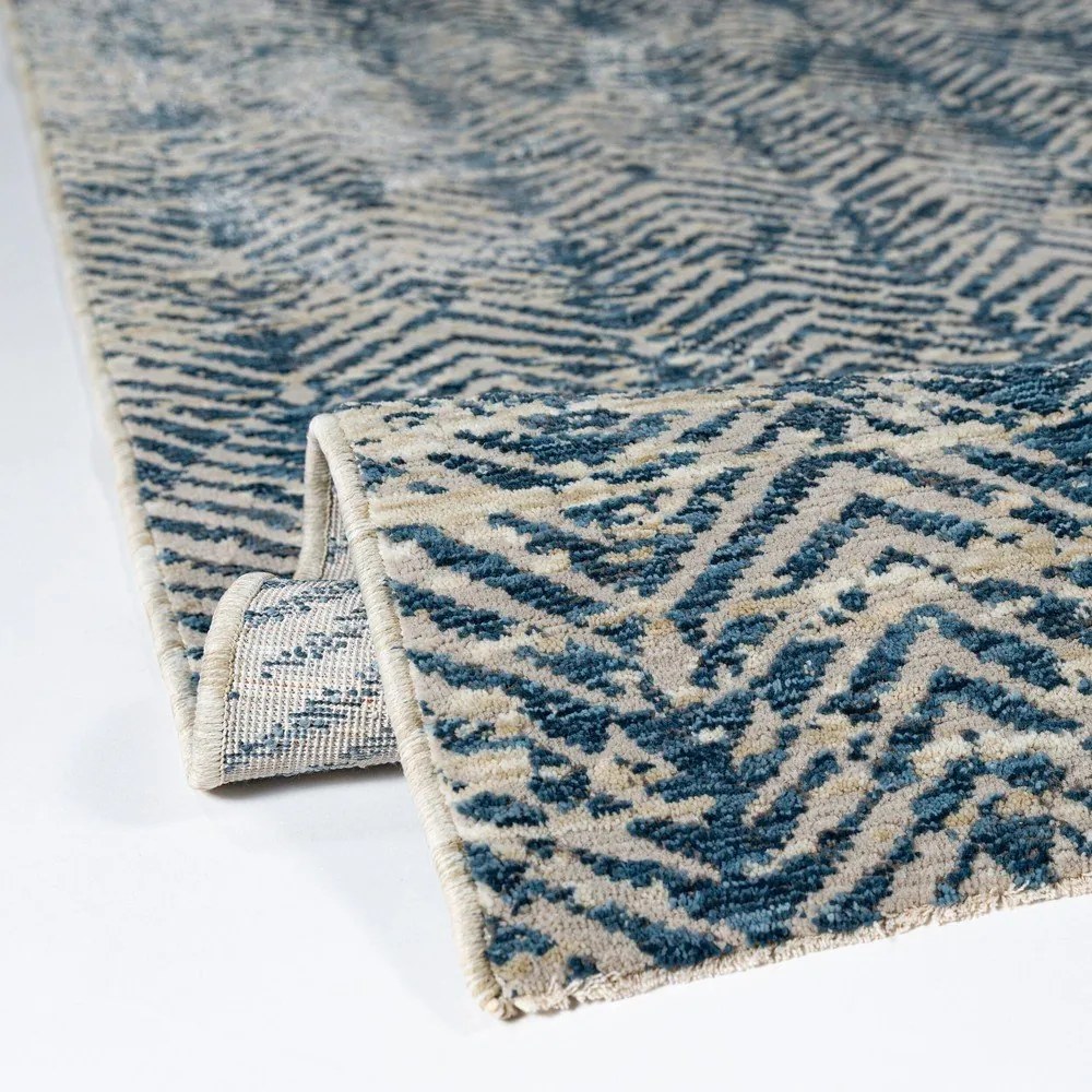 Modrý koberec 200x300 cm Lua Abstract – Flair Rugs