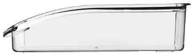 5Five® Organizér do lednice / do zásuvky, transparentní plast FRIGO, M - 32x15x8