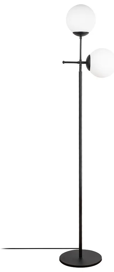 Designová stojanová lampa Parisa 174 cm černá