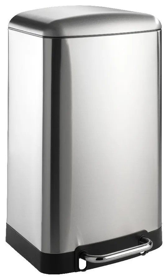 Nerezový pedálový odpadkový koš Wenko, 30 l