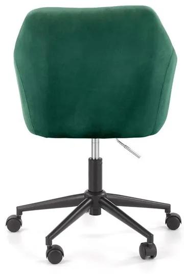 HALMAR FRESCO dětská židle tmavě zelená